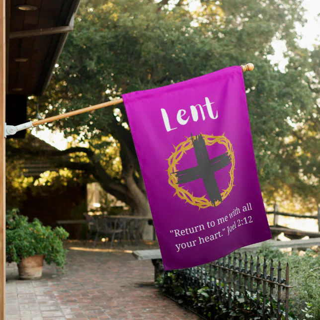 Lent House Flag | Zazzle