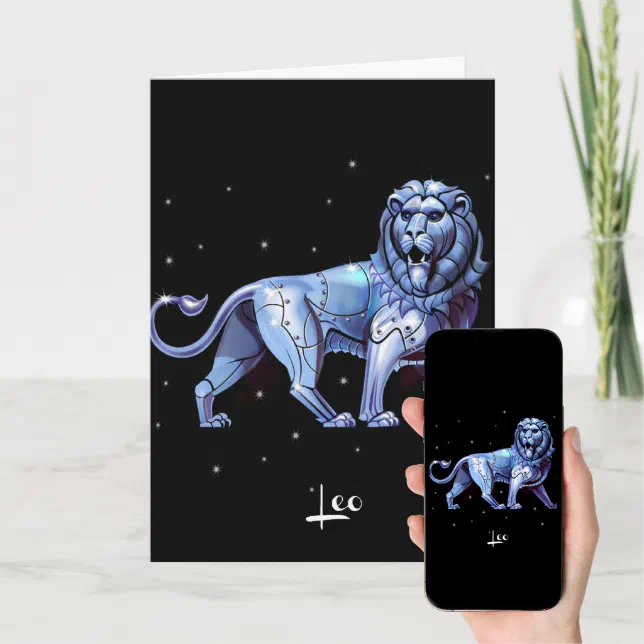 Leo Birthday Card | Zazzle