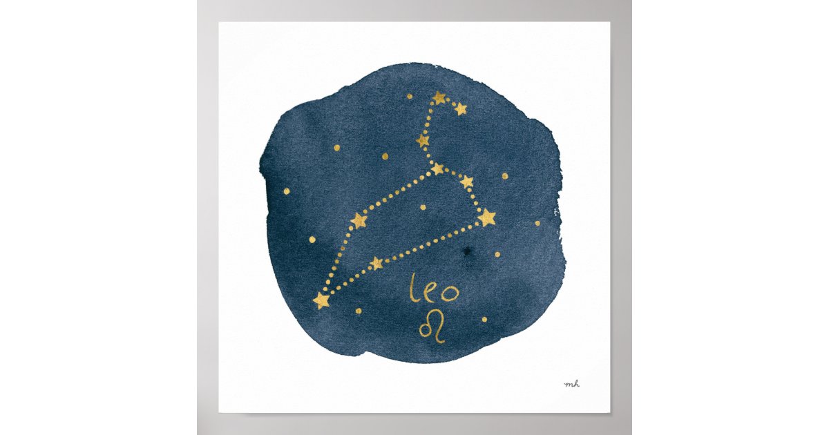 Leo Poster | Zazzle
