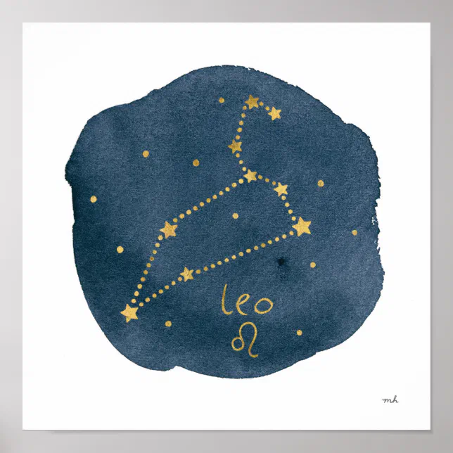 Leo Poster | Zazzle