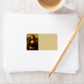 Leonardo Da Vinci Mona Lisa Fine Art Painting Label | Zazzle