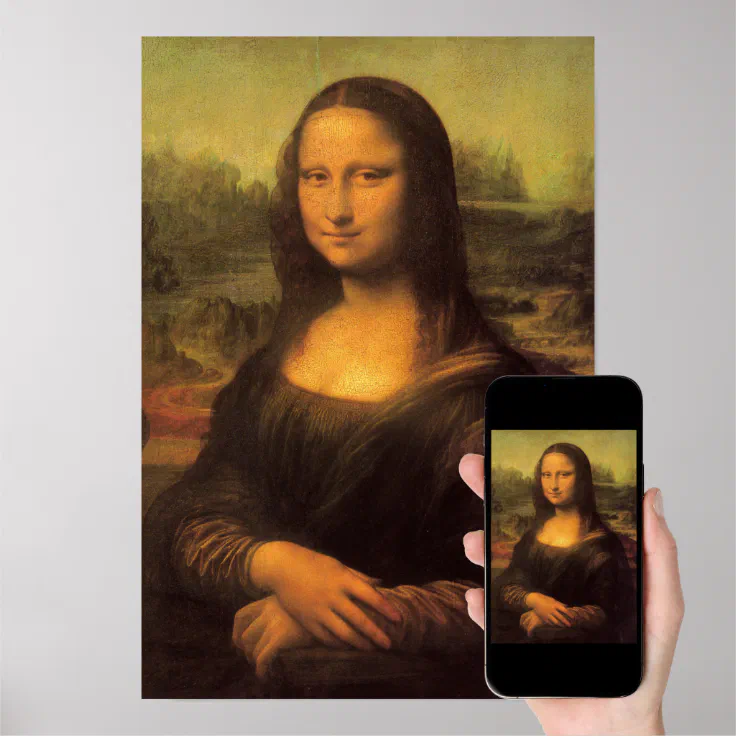 Leonardo Da Vinci's Mona Lisa Poster | Zazzle
