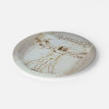 Leonardo da Vinci's Vitruvian Man Paper Plate | Zazzle