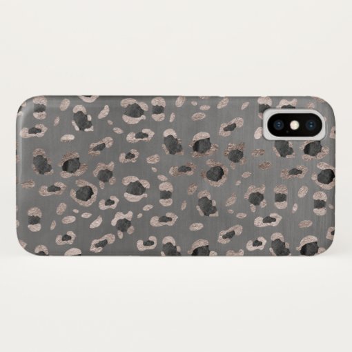 Leopard Animal Print Glam #6 Case-Mate iPhone Case | Zazzle