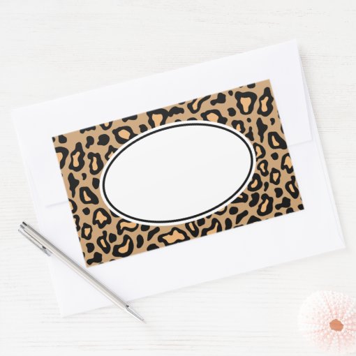 Leopard Animal Print Stickers | Zazzle