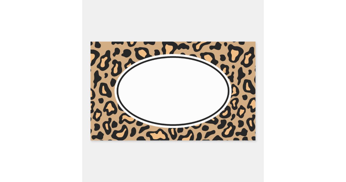 Leopard Animal Print Stickers | Zazzle