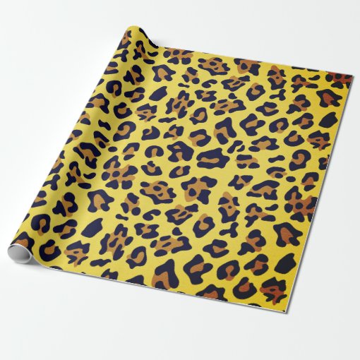 Leopard Animal Print Wrapping Paper | Zazzle
