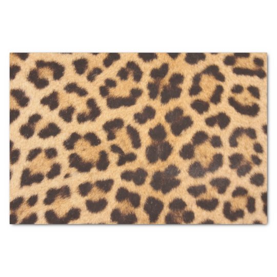 Leopard Animal Skin Print Tissue Paper | Zazzle.com