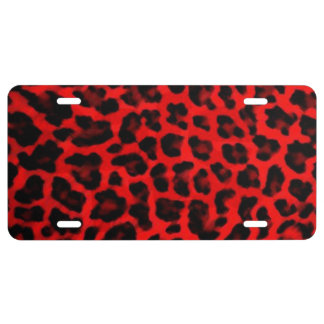 Red License Plates | Zazzle