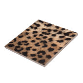 Leopard Cheetah Animal Print Girly Modern Trendy Ceramic Tile | Zazzle