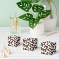 Leopard Chocolate Print Favor Boxes | Zazzle
