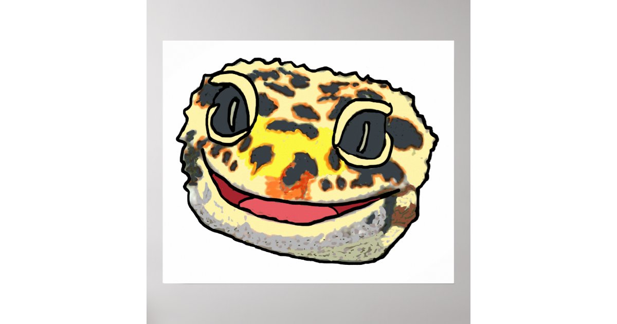 Leopard Gecko Poster | Zazzle