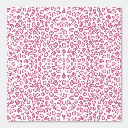 Leopard Hot Pink and White Cute Cool Pattern Wallpaper | Zazzle