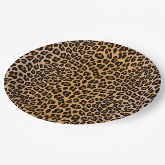 Leopard Paper Plates | Zazzle