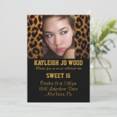Leopard Party Invitation | Zazzle