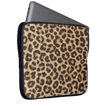 Leopard Pattern Laptop Sleeve | Zazzle