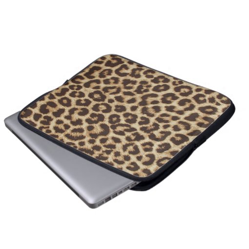 Leopard Pattern Laptop Sleeve | Zazzle