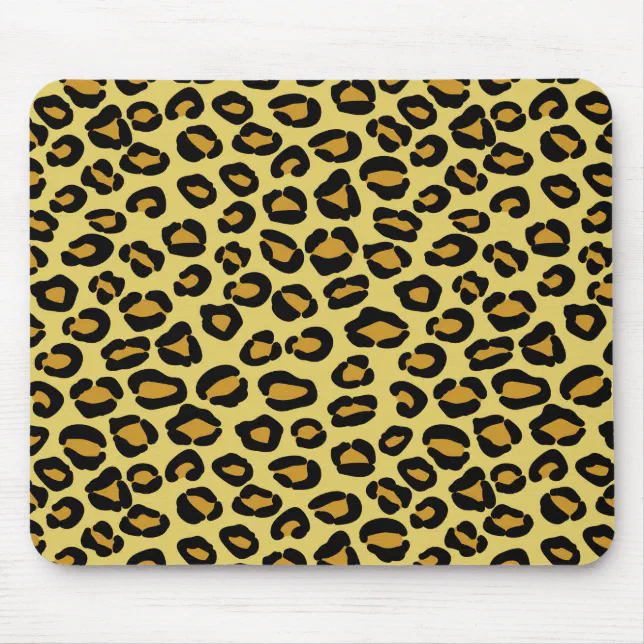 Leopard Pattern Mouse Pad | Zazzle