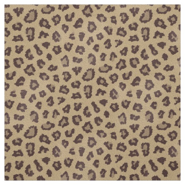 Wild Animal Print Pattern Fabric | Zazzle