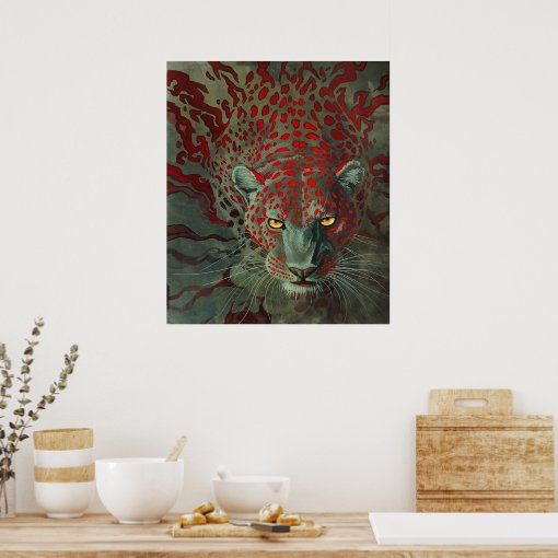 Leopard Poster | Zazzle