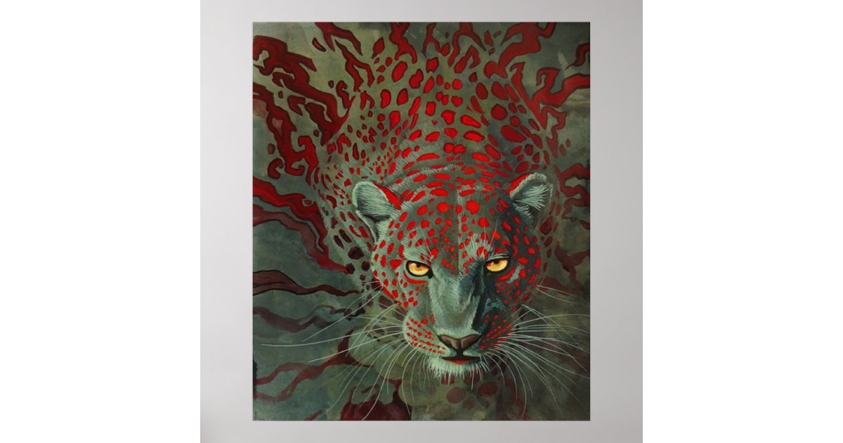 Leopard Poster | Zazzle