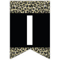 Leopard Print Banner, Customizable Bunting Flags | Zazzle