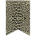 Leopard Print Banner, Customizable Bunting Flags | Zazzle