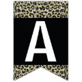 Leopard Print Banner, Customizable Bunting Flags | Zazzle