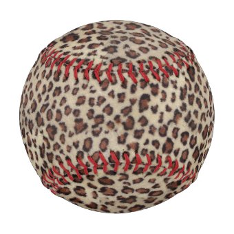 Leopard Print Baseball | Zazzle