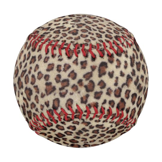 Leopard Print Baseball | Zazzle.com