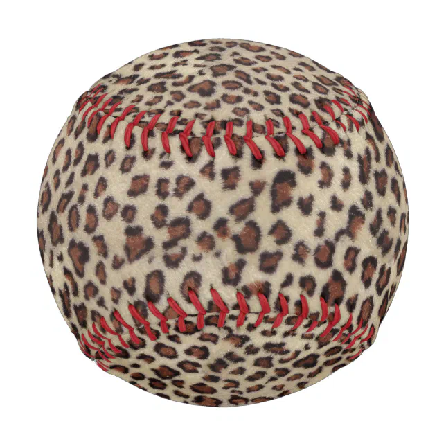 Leopard Print Baseball | Zazzle