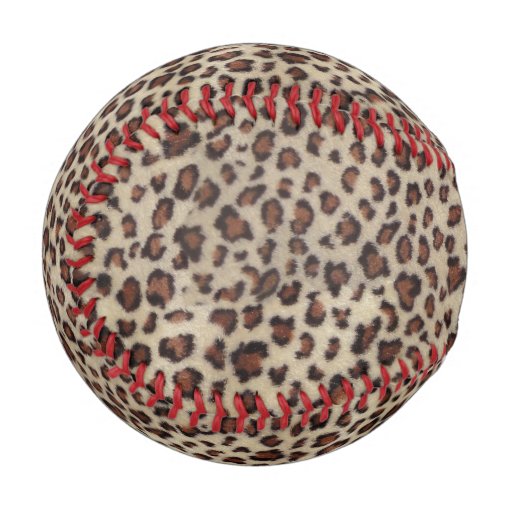 Leopard Print Baseball | Zazzle