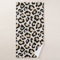 Leopard print bath towel set | Zazzle