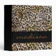 Leopard Print Binder | Zazzle