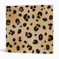 Leopard Print Binder | Zazzle