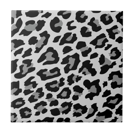 leopard print ceramic tile | Zazzle.com