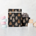 Leopard Print Christmas wrapping paper | Zazzle
