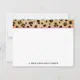 Leopard Print Flat Notecards | Zazzle