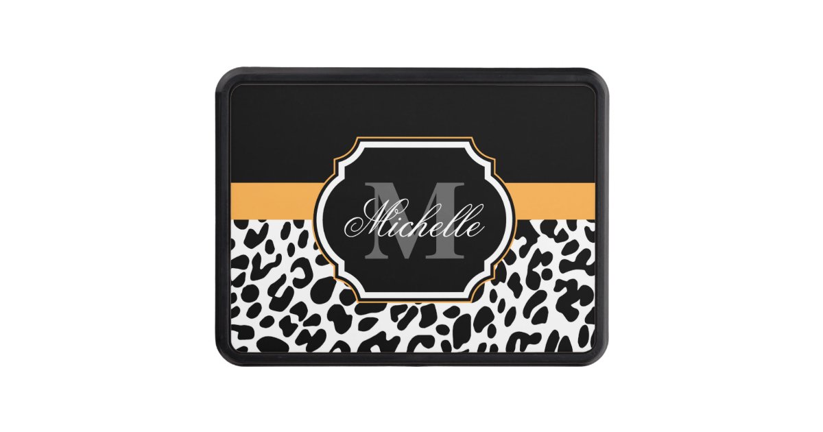 Leopard Print Hitch Cover | Zazzle