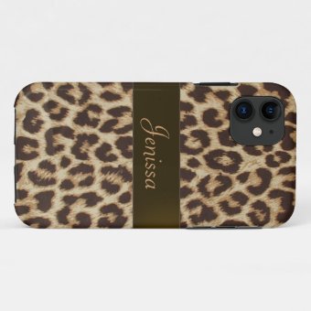 Leopard Print iPhone 5 Case | Zazzle