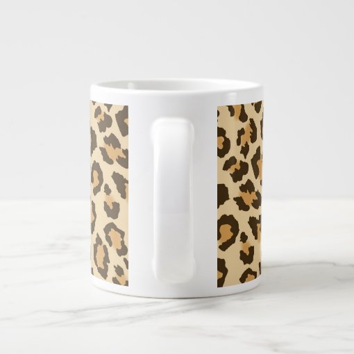 Leopard Print Jumbo Coffee Mug | Zazzle