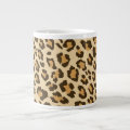 Leopard Print Jumbo Coffee Mug | Zazzle