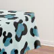 Leopard Print, Leopard Spots, Blue Leopard Tablecloth | Zazzle