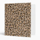 Leopard Print, Leopard Spots, Brown Leopard 3 Ring Binder | Zazzle