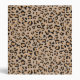 Leopard Print, Leopard Spots, Brown Leopard 3 Ring Binder | Zazzle