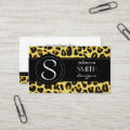 Leopard Print, Leopard Spots, Brown Leopard Business Card | Zazzle