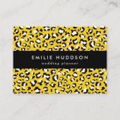 Leopard Print, Leopard Spots, Yellow Leopard Business Card | Zazzle