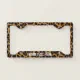 Leopard Print License Plate Frame | Zazzle