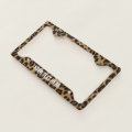 Leopard Print License Plate Frame | Zazzle