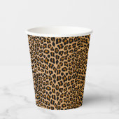 Leopard print paper cups | Zazzle